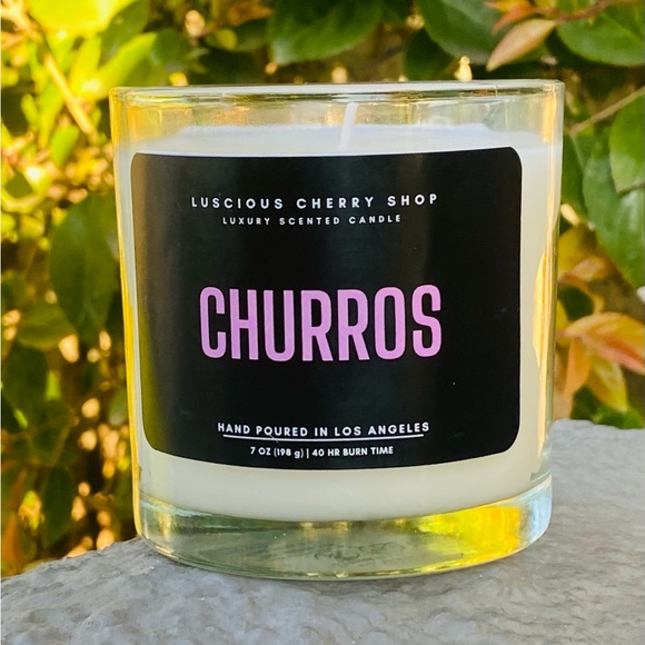 Luscious Cherry Shop | Accents | Churro Scented Candle | Poshmark